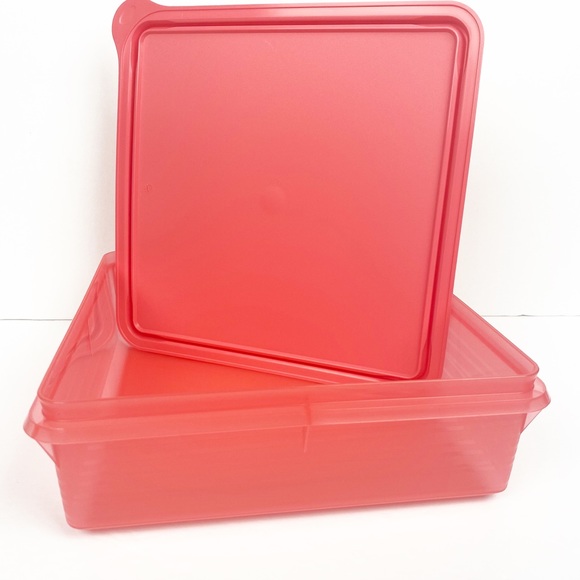 Tupperware | Kitchen | New Tupperware Snack N Store Square K | Poshmark